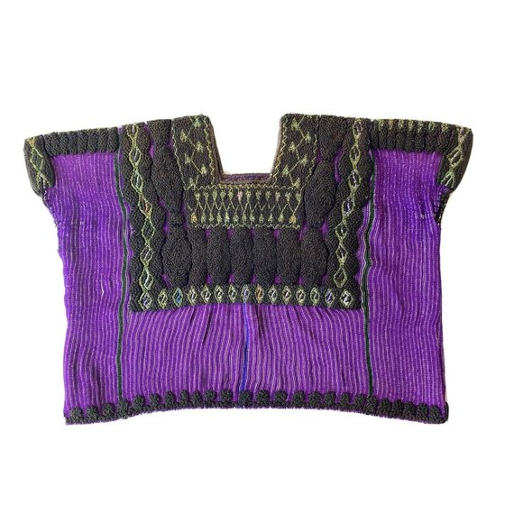 Handmade | Tops | Vintage Mayan Guatemalan Ceremonial Huipil Poncho ...